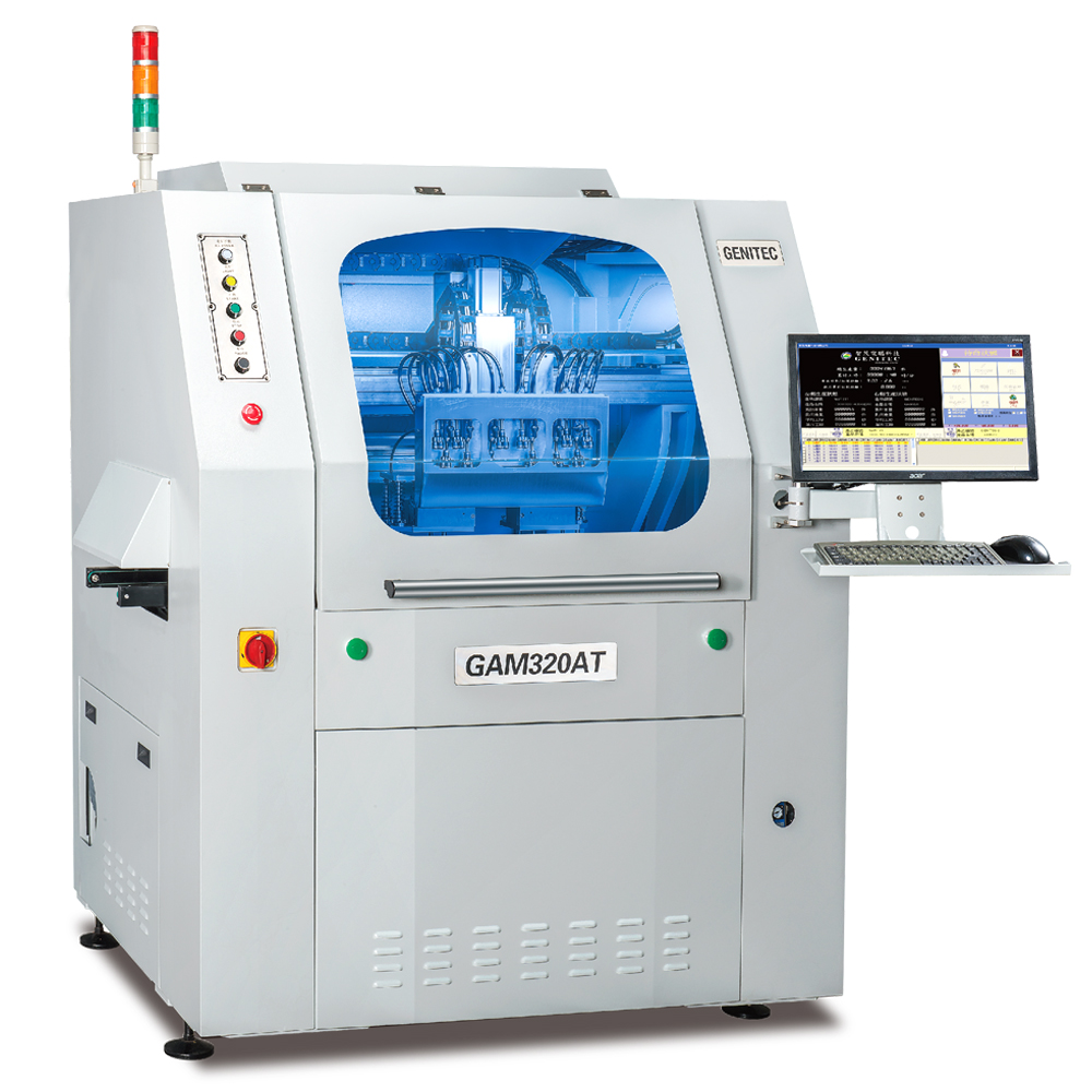 Dual table automatic in-line depanelling machine - Technic