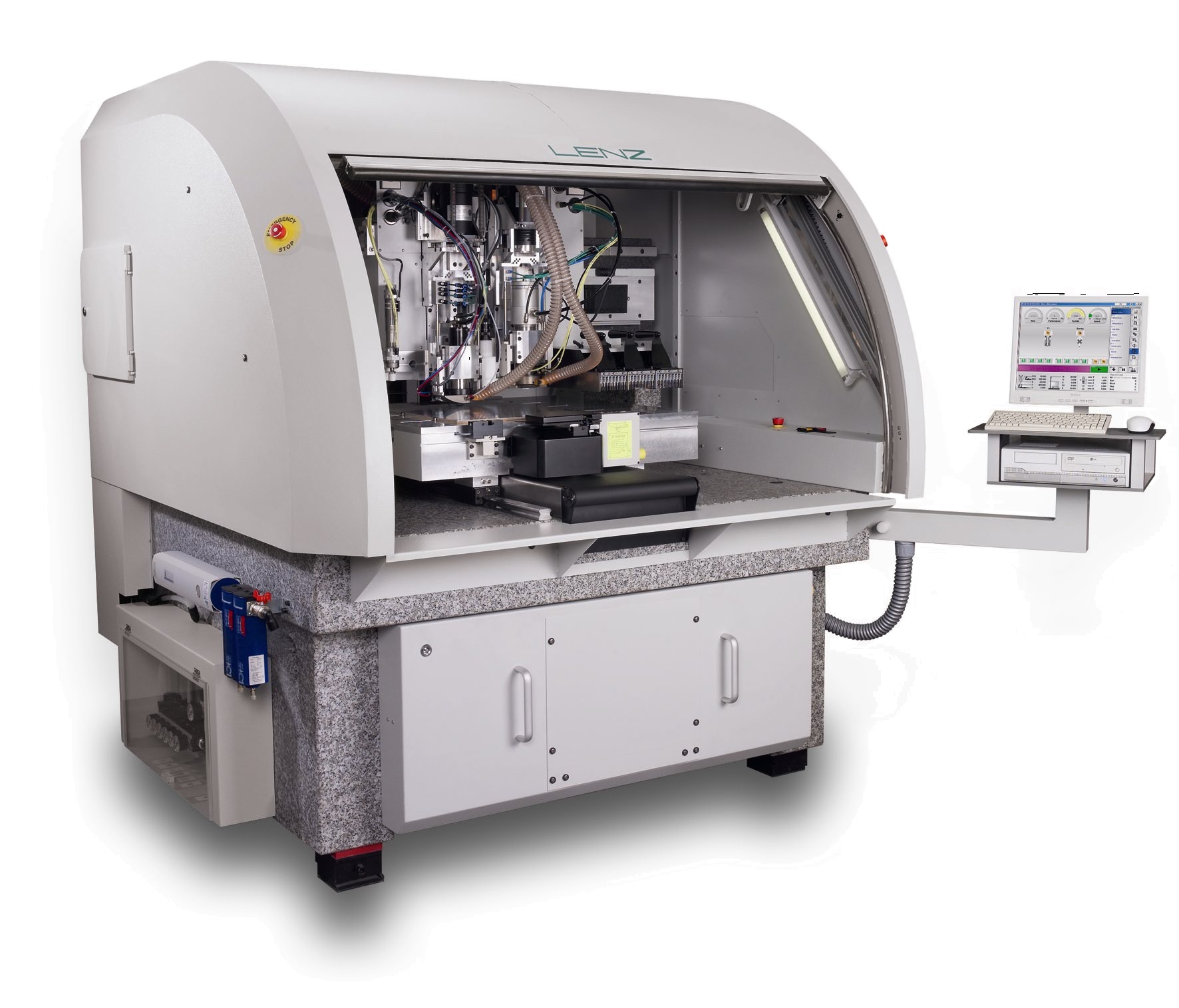 Lenz DLG 1+1 drill and rout machine - Technic